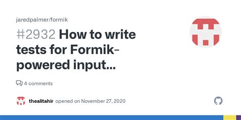 How To Write Tests For Formik Powered Input Components With Jest And Enzyme Usefield Hook
