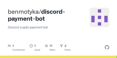 Github Benmotyka Discord Payment Bot Discord Crypto Payment Bot