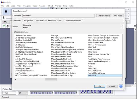 Batch Processing Files With Audacity Garrys Blog
