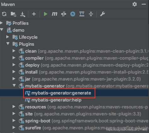 使用 Mybatis Generator 插件自动生成代码插件mybatis Selectonebyexample Csdn博客