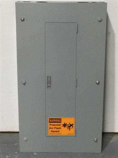 Ge General Electric 100 Amp 120 208v 3 Phase 4 Wire Panelboard Enclosu