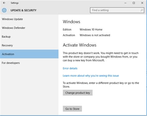 Windows 7 Pro Upgraded To Windows 10 Home And Windows Is Not Activated Microsoft Community