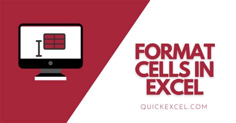 6 Simple Ways To Format Cells In Excel In Less Than 5 Minutes Quickexcel