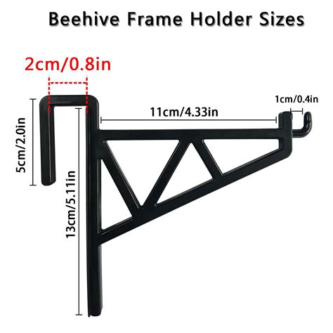 Sunggoko Bee Hive Tool Bee Frame Holder Beehive Frame Holder Frameperch