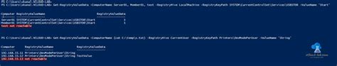 Powershell Get Registry Value Data From Remote Computer Vgeek