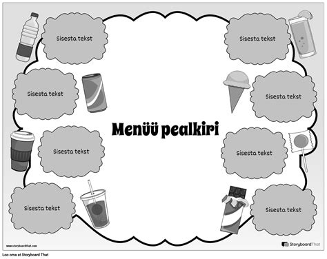 Menüü 8 Storyboard Por Et Examples