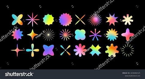 Vector Set Different Geometric Shapes Elements Stock Vector Royalty Free 2230282125 Shutterstock