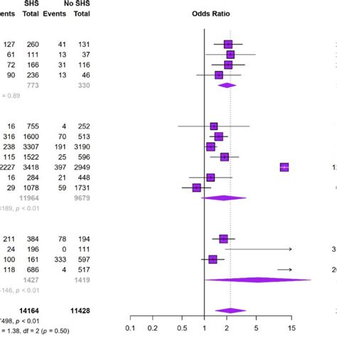 Subgroup Analysis Of The Association Between Region And Copd Prevalence