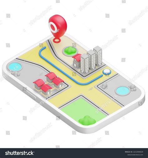 Rute Map D Illustration Stock Illustration Shutterstock
