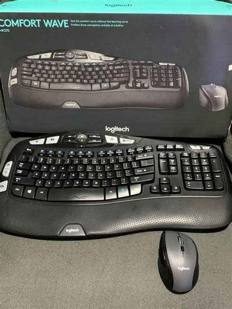 Logitech Comfort Wave MK Computers Tech Parts Accessories Computer Keyboard On Carousell