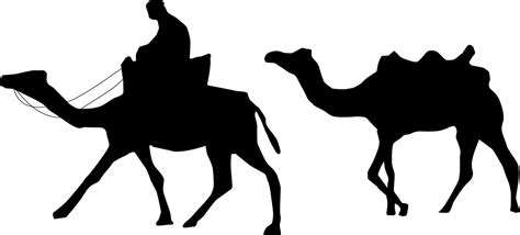 The Illustrations And Clipart Silhouette Of A Camel 21283679 Vector