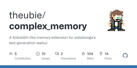 Theubie Complexmemory · Discussions · Github