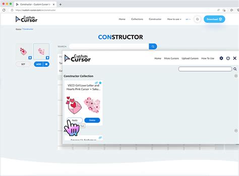 How To Use Cursor Constructor With Windows App Custom Cursor
