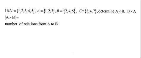 solved {1 2 3 4 5} a {1 2 3} b 2 4 5} c {3 4 7}