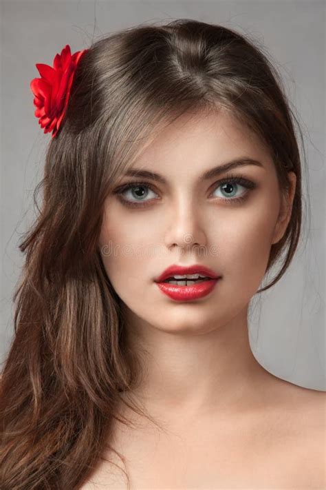 Visage Sexy De Jeune Fille Photo Stock Image Du Femelle