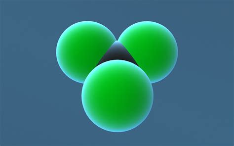 Tetracloreto De Carbono Ccl₄ Cena 3d Ensino E Aprendizagem