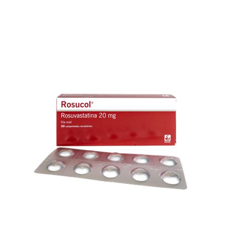 Rosucol 20mg Comprimidos Recubiertos