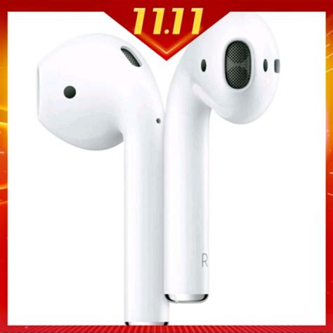 Apple 第二代 Airpods藍牙耳機搭配有線充電盒 蝦皮購物