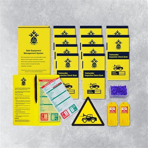 Telehandler Inspections Daily Checklist Kit