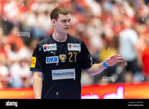 Aalborg Denmark 30th Apr 2025 Max Beneke 27 Of Füchse Berlin Seen In The Ehf Champions