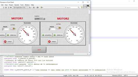 Control Motor Paso A Paso Con Labview Y Mplab Xc8 Youtube