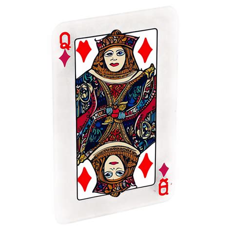 Download Queen Of Diamonds Playing Card Png Lir