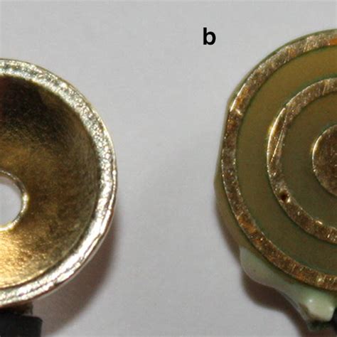 Conventional Disc Electrode A And Tripolar Concentric Ring Electrode B Download Scientific