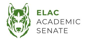 Academic Senate Of East Los Angeles College Elac