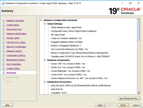 Create And Configure Oracle Database 19c For Ifs Applications