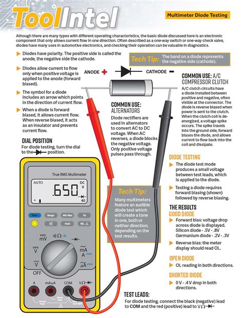 9 Multimeter Diode Testing