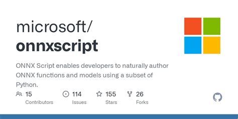 Microsoft Introduces Onnx Script A Python Library For Crafting