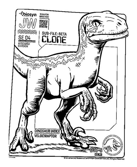 Jurassic World Beta Coloring Pages 2025 Jurassic World Beta Coloring Pages 2025