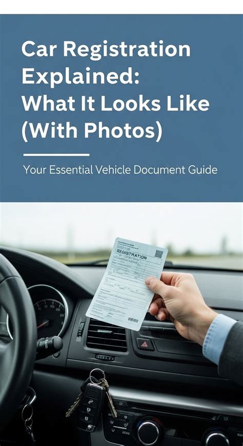 Car Registration Explained What It Looks Like With Photos Carxplorer