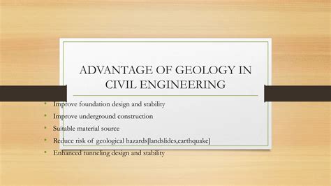 Dan Pptx Geology And Geotechnics Presenatation Ppt