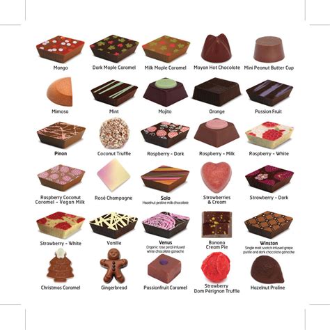 Buy Online 72 Piece Assorted Chocolate Master Chocolat