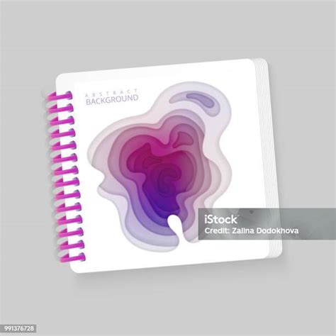 추상 다채로운 현실적인 종이 물결 모양 레이어 디자인 종이 잘라 배경 디자인에 대 한 커버 벡터 일러스트 레이 션 0명에 대한 스톡 벡터 아트 및 기타 이미지 Istock