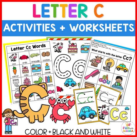 Letter C Activities Letter C Worksheets Letter C Activities For