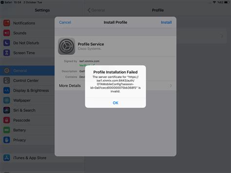 Ise Byod Certificate Generation Failed Cisco Community