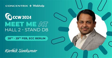 Karthikeyan Sivakumar On Linkedin Ccw2024