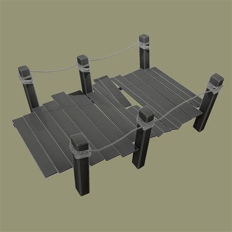 Dock Modular D Model By Get Dead Entertainment