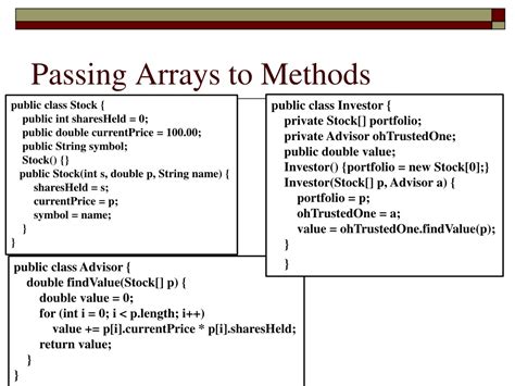 Ppt Arrays Powerpoint Presentation Free Download Id9249459