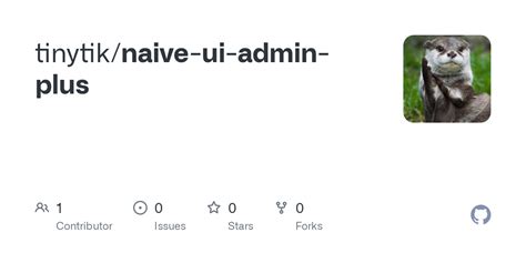 GitHub Tinytik Naive Ui Admin Plus