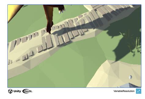 Changing The Resolution Of The Canvas On HTML In WebGL Makes The Game Screen Smaller Unity