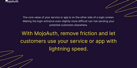 Mojoauth Simple And Easy Passwordless Authentication For Website And Apps