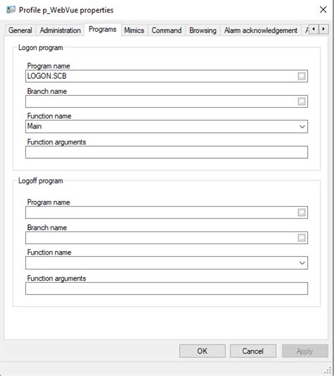 How To Open A Mimic Into Webvue From A Pcvue Script Pcvue Pcvue