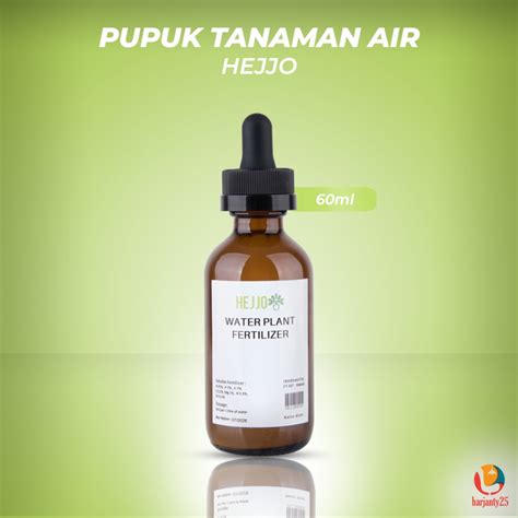 Jual Pupuk Tanaman Air Hejjo Water Plant Fertilizer Shopee Indonesia
