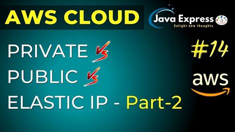 Aws Difference Between Elastic Public And Private Ip Part 2 Youtube