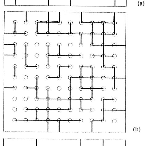 Sample Square Lattices Of Size L 10 Â 10 Showing Monte Carlo