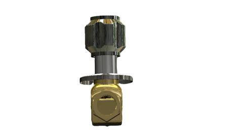 Water Tap Concel Stop Cock In Escoo Flat D Model Turbosquid