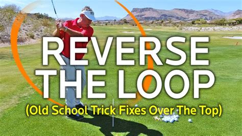 A Simple Drill To Correct The Over The Top Golf Swing